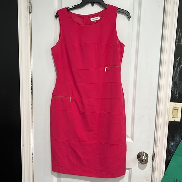 Calvin Klein | Dresses | Calvin Klein Pink Dress | Poshmark